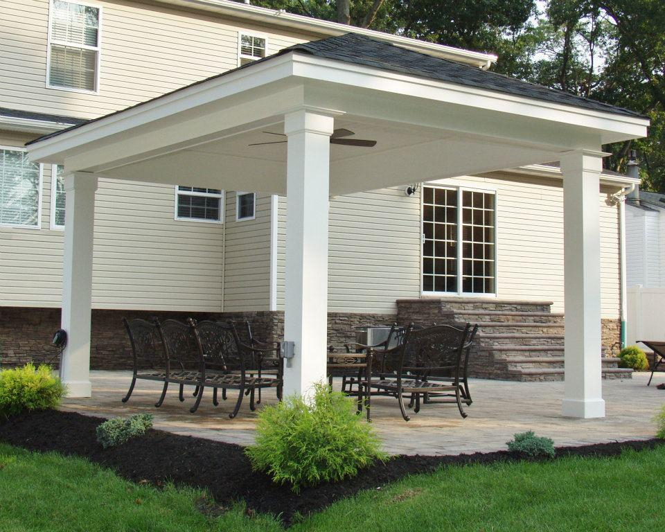 Flat PVC Column Wrap, Pavilion, Sayville, Long Island, New York ...