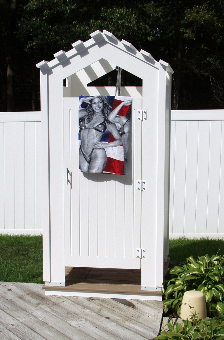 PVC Outdoor Shower Enclosures